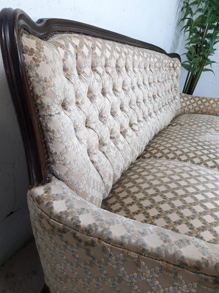 Bekijk Vintage Barok Zetel / Bank / Couch op Reliving