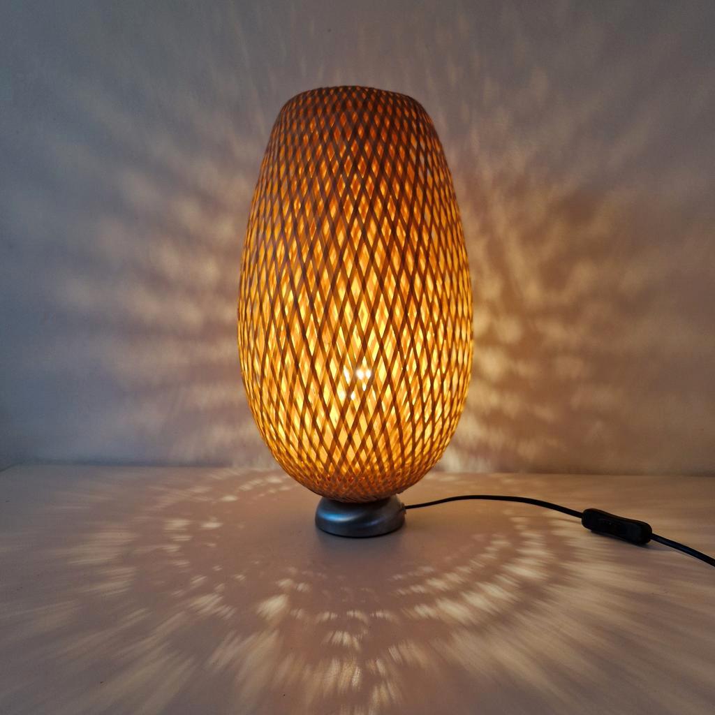 IKEA Tafellamp Bamboo Brown bij Reliving
