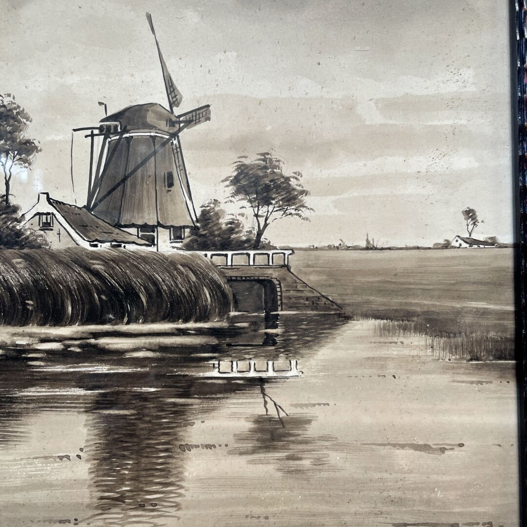 Bekijk Klein Schilderijtje Met Hollands Landschap op Reliving