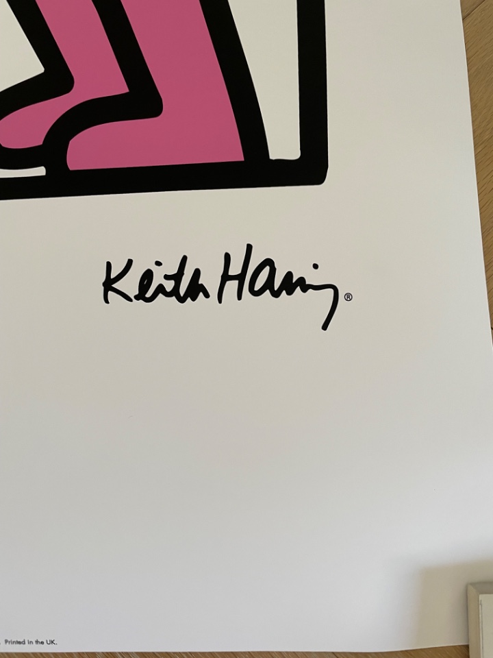 Bekijk Keith Haring, Untitled Family, Licensed By Artestar Ny, Printed ...