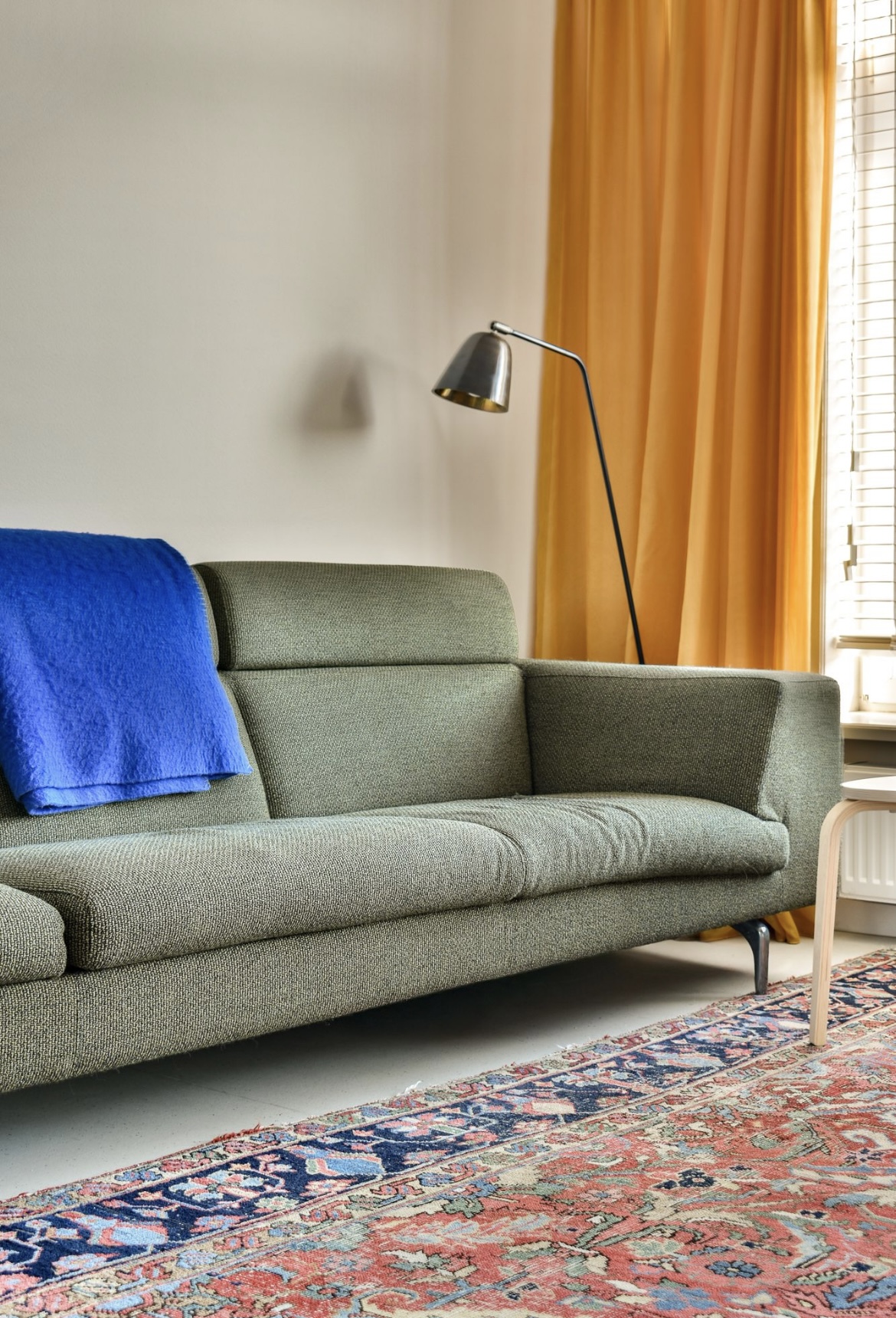 Leolux 3-Zitsbank Wol Green bij Reliving