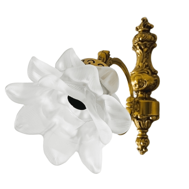 Vintage Wandlamp Messing Brass-coloured bij Reliving