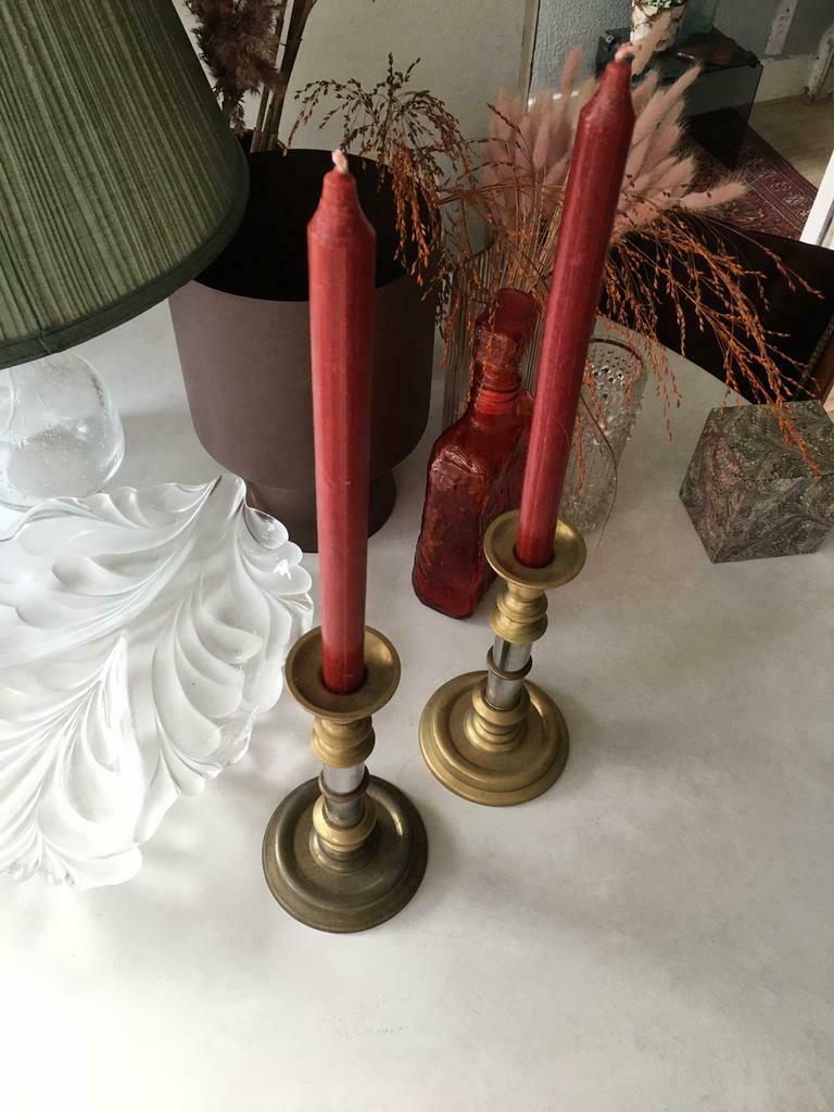 Bekijk Set Van 2 Kandelaren Vintage Caravell Design op Reliving