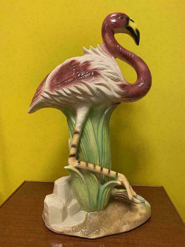 Bekijk Hollywood Regency Flamingo Beeld op Reliving