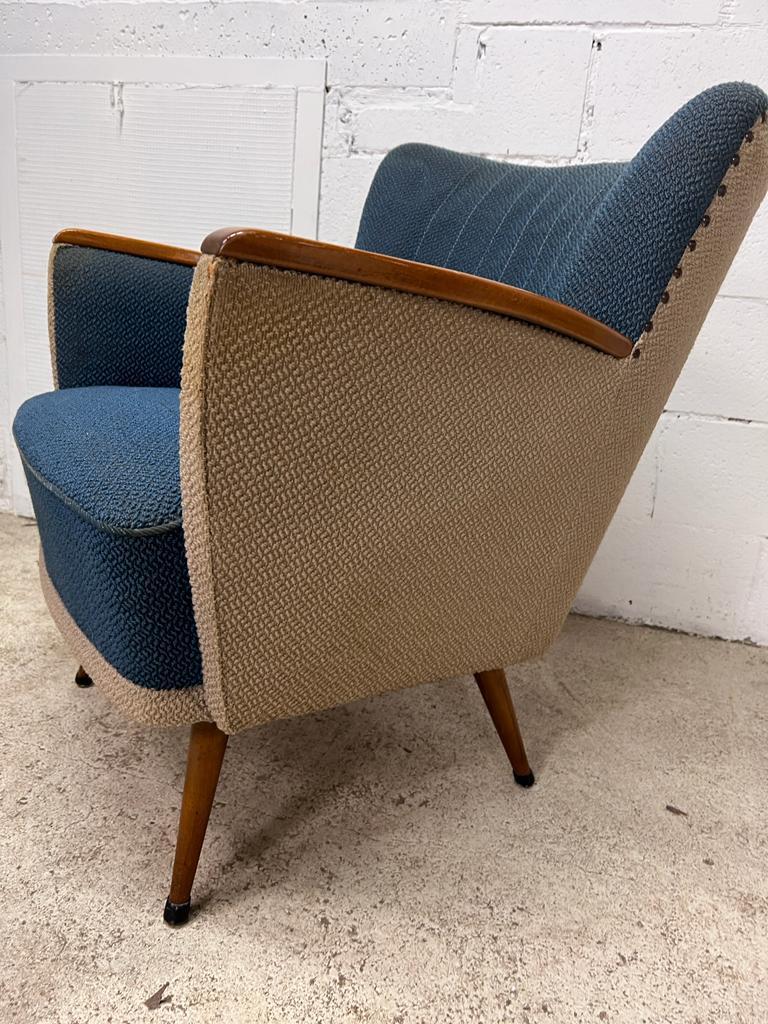 Bekijk Vintage Cocktailstoel / Eenzit / Fauteuil op Reliving