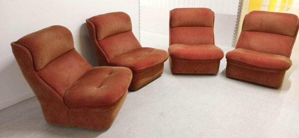 Bekijk Vintage Space Age Design Modulair Sofa Set Fauteuils op Reliving