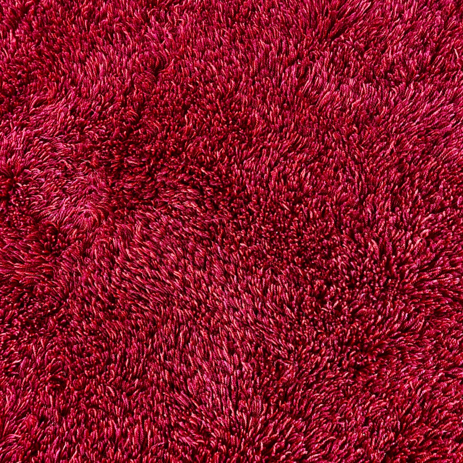 Bekijk Rond Vintage Space Age Vloerkleed / Tapijt, Rood + Roze, Textiel ...