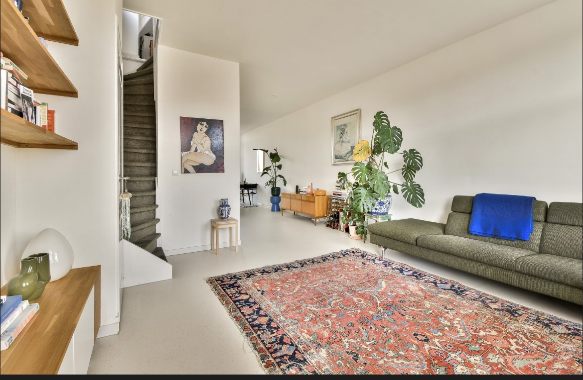 Leolux 3-Zitsbank Wol Green bij Reliving