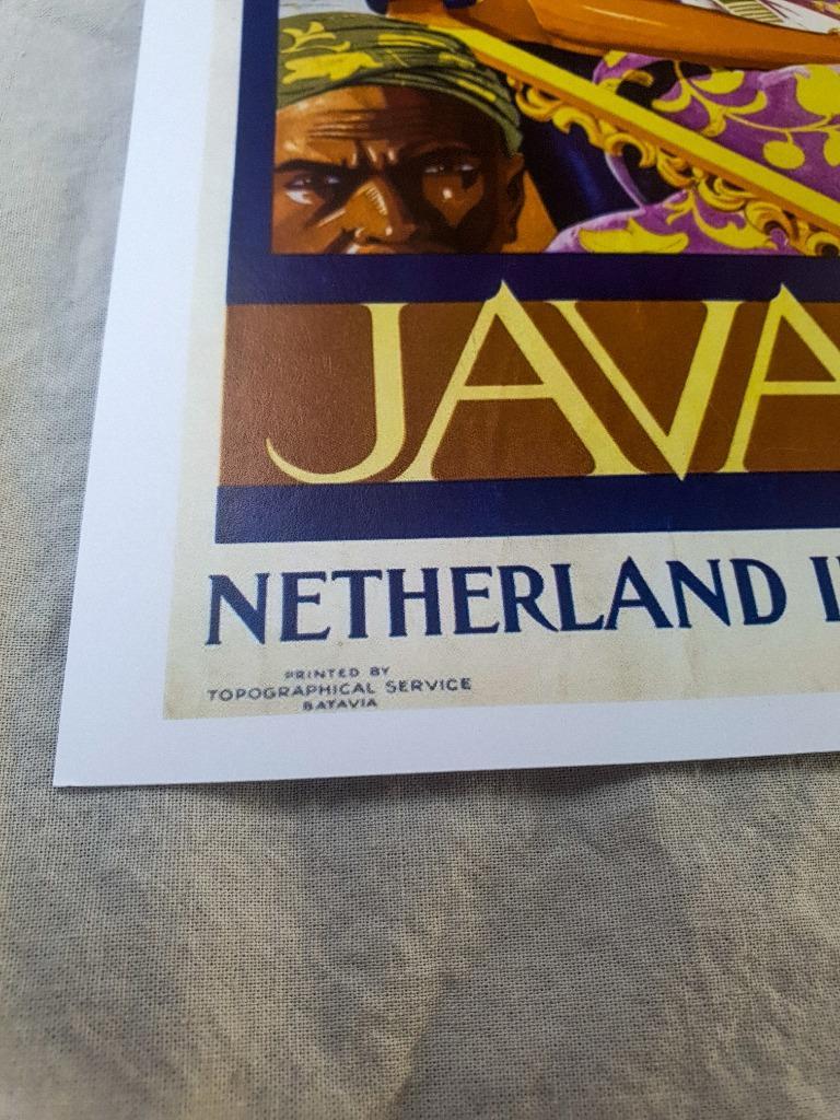 Bekijk Treinreizen Nederlands Indië Java En Bali Poster op Reliving