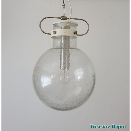 Bekijk Vintage Large Glass Lamp op Reliving