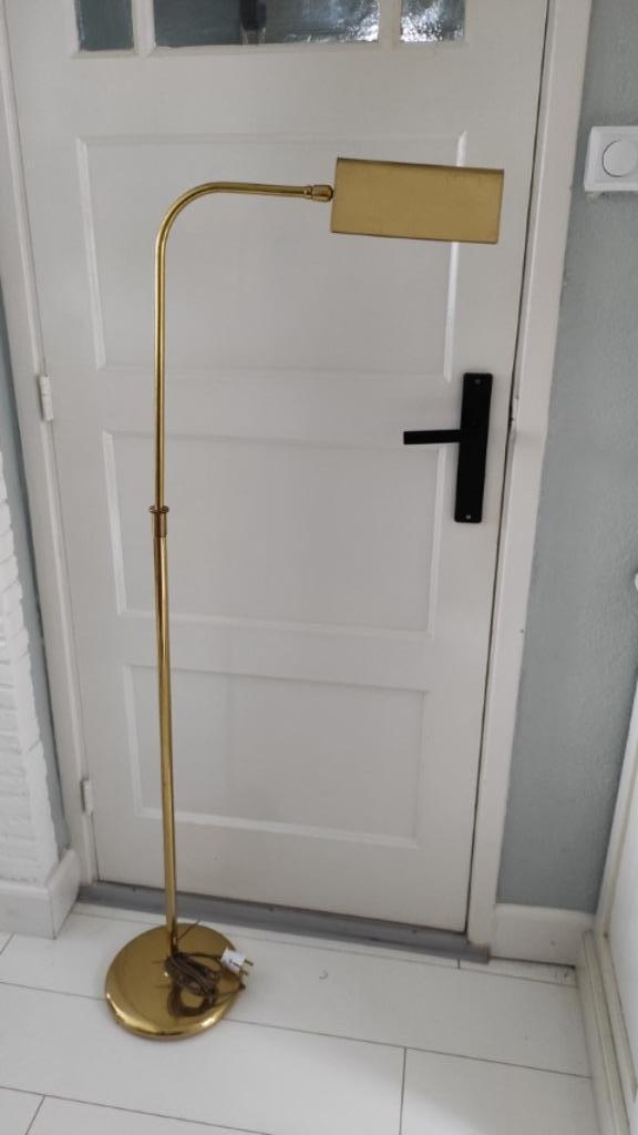 Bekijk Vintage Messing Vloerlamp Staande Lamp op Reliving 🤩