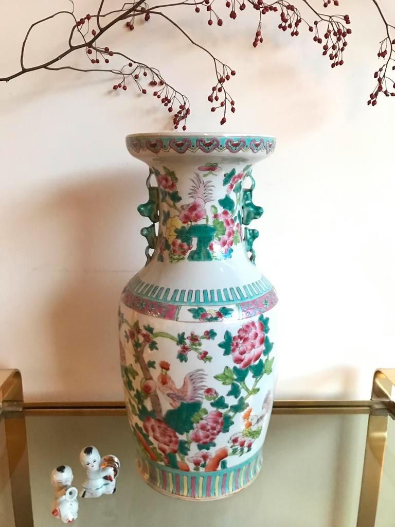 Bekijk Grote Chinese Vaas Vintage op Reliving