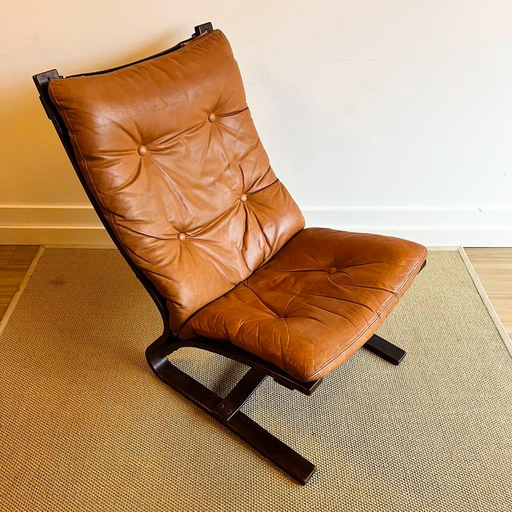 Bekijk Mid Century Ingmar Relling Stijl Deense Fauteuil Vintage op ...