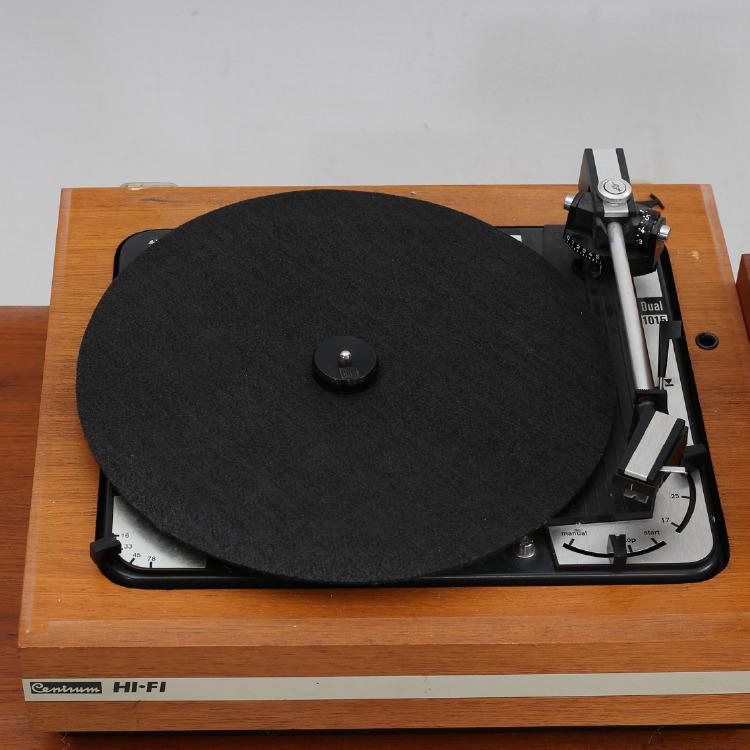 Bekijk Vintage Teak Stereo Meubel Met Vintage Hifi Systeem ,Noorwegen ...