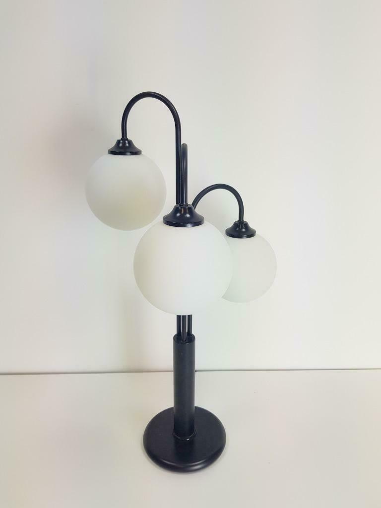 Bekijk Vintage Bollen Bol Tafellamp Metaal Lamp Art Deco Eclectic op ...