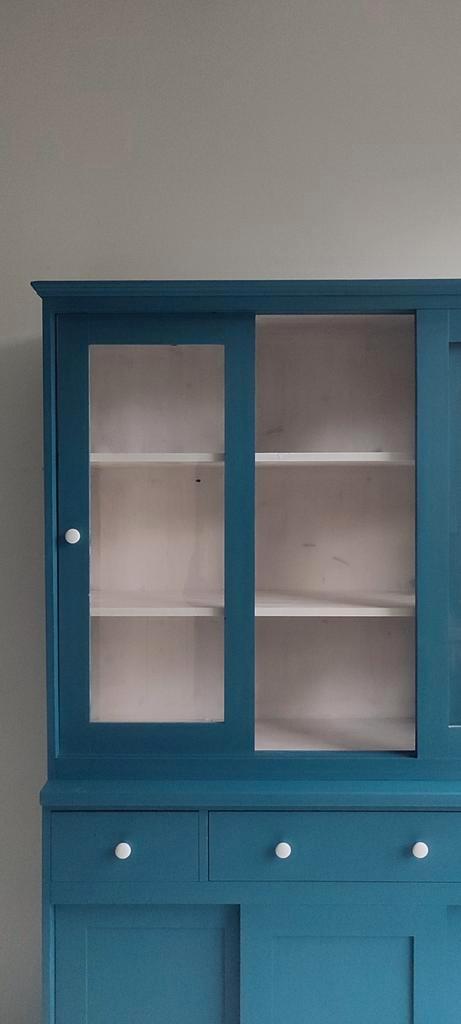 Bekijk Boeren Buffetkast, Blauwe Buffetkast, Landelijke Buffetkast op ...