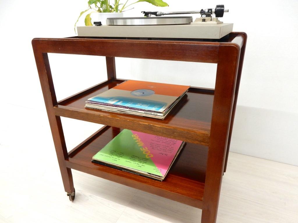 Bekijk Vintage Kast Jaren 70 Lp Kast Tvmeubel Audiokast Bijzettafel op ...