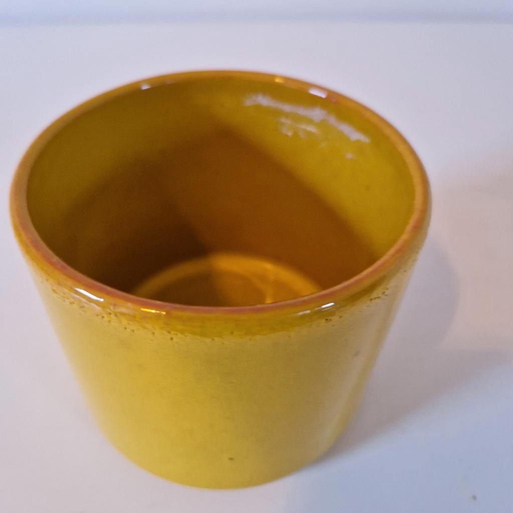 Vintage Bloempot Ceramics Multicolored bij Reliving