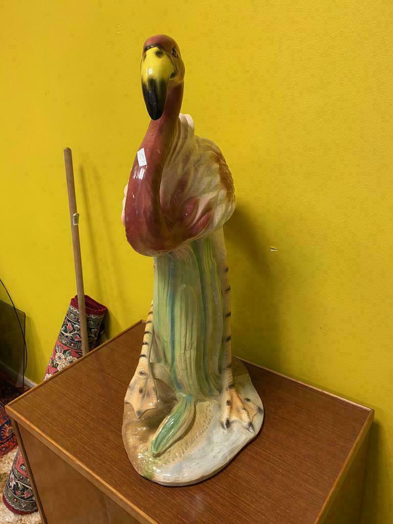 Bekijk Hollywood Regency Flamingo Beeld op Reliving