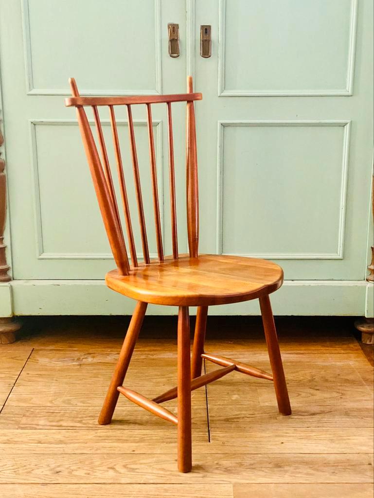 Bekijk Set Van 4 Vintage Dutch Design Van De Ster Spijlen Eettafel ...