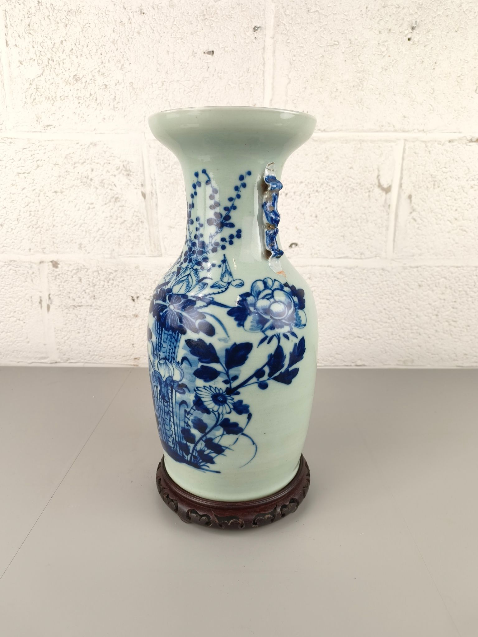 Vaas Porselein Blue bij Reliving