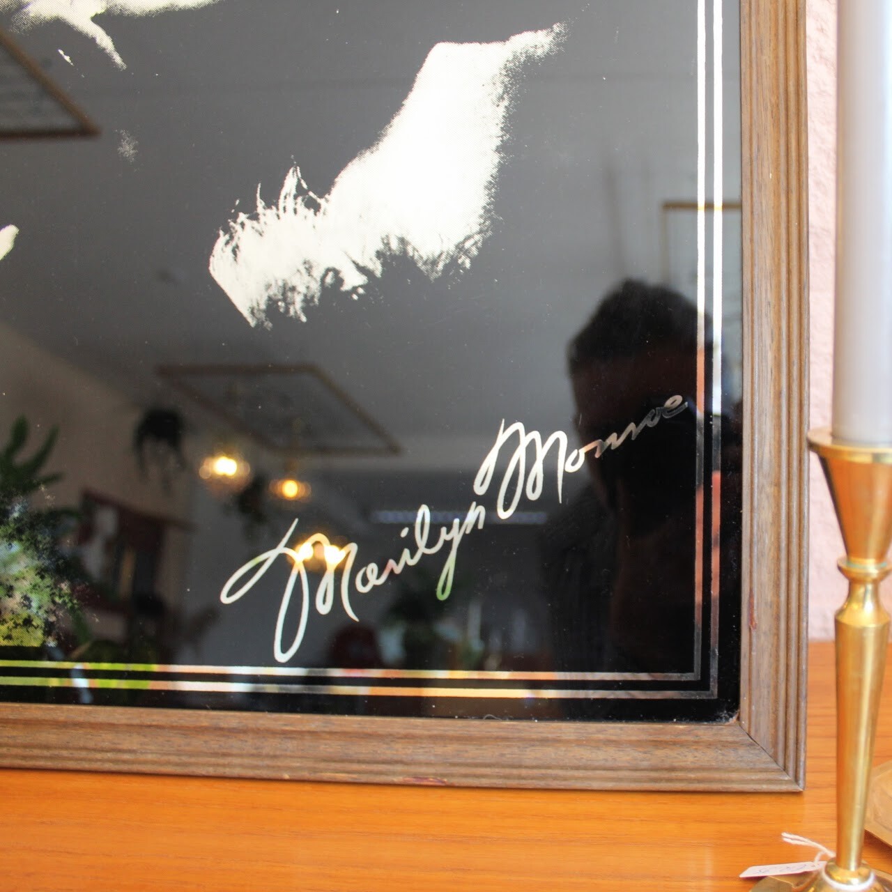 Bekijk Vintage Spiegel Marilyn Monroe op Reliving