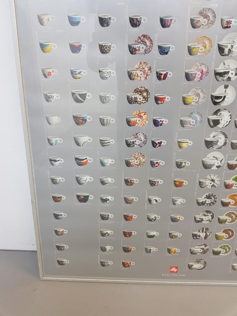 Bekijk Illy Espresso Coffee Collectors Poster 1992 2002 Ingelijste op ...