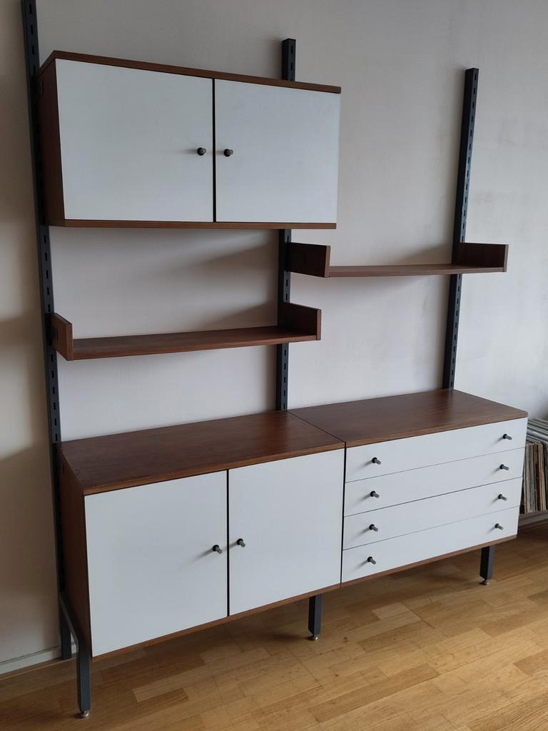 Bekijk Vintage Wandmeubel Teak Simpla Lux op Reliving
